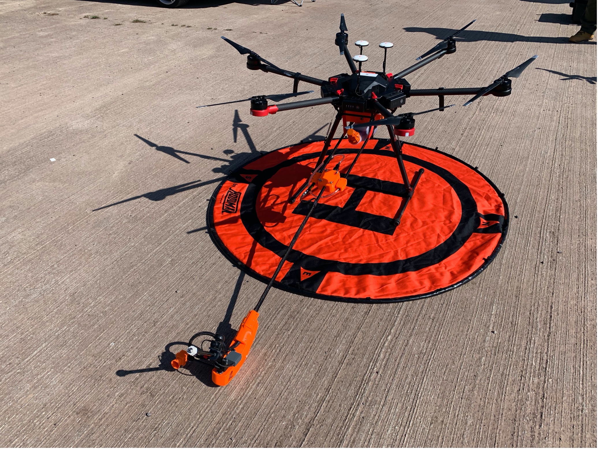 Unmanned Aerial Precision Sprayer “UAPS” - RUAS