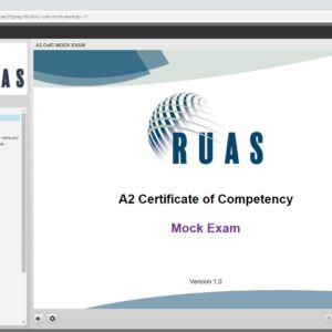 Free A2 CofC Mock Exam and Drone Training Online by RUAS UK