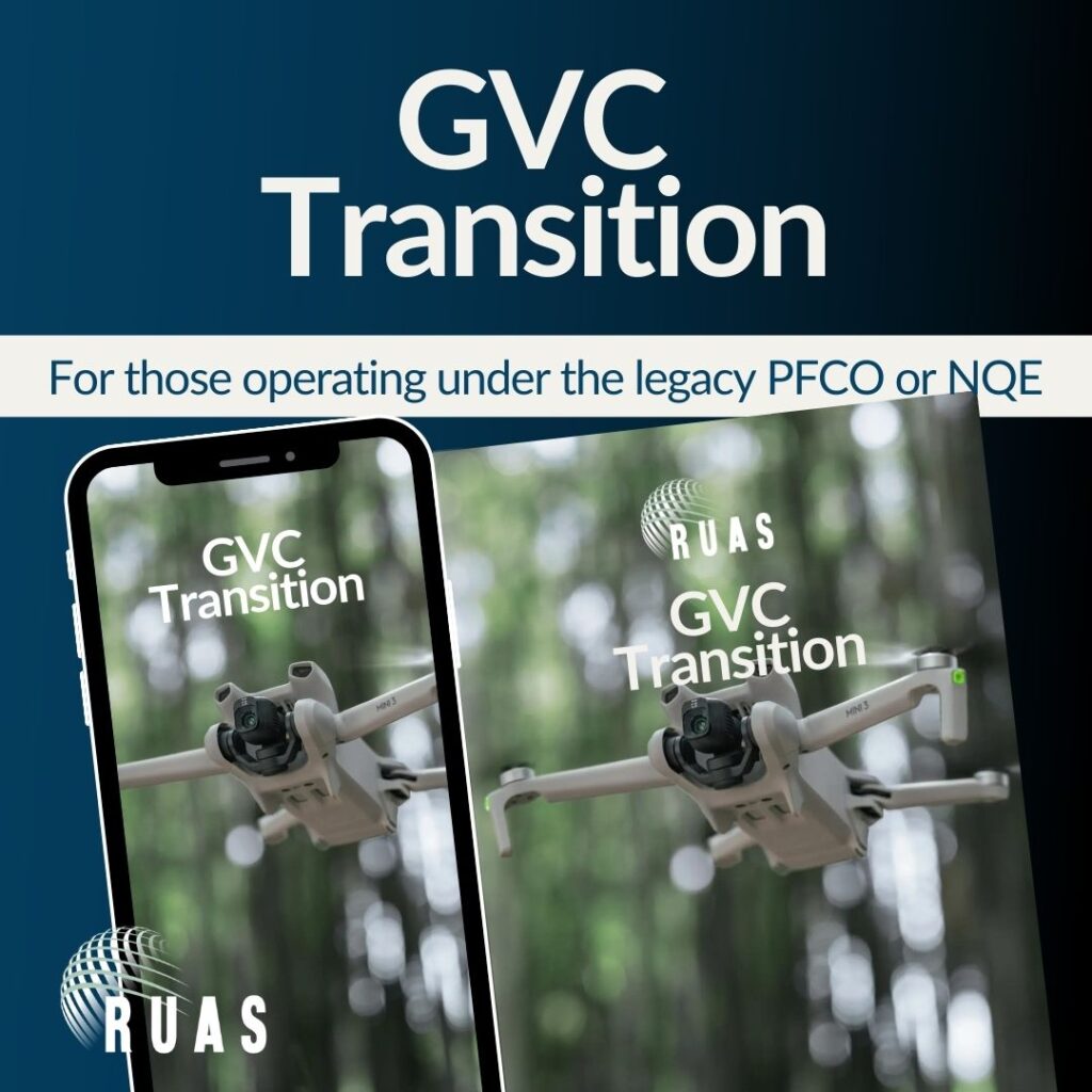 GVC Transition Course | Commercial Drone Licence Training